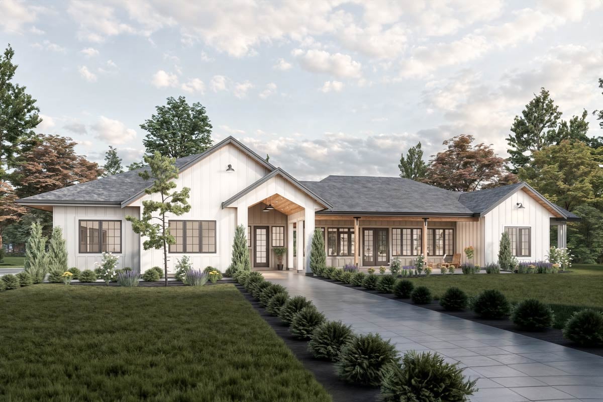 Modern Meets Traditional: What is the New American House Plan Style?